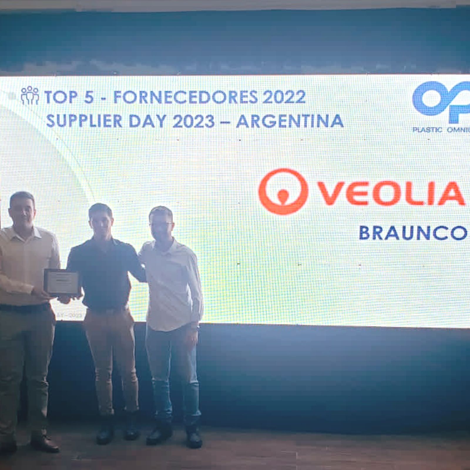 [Braunco by Veolia Argentina recibió la distinción de “Proveedor destacado 2022”] | [veolia.com ...